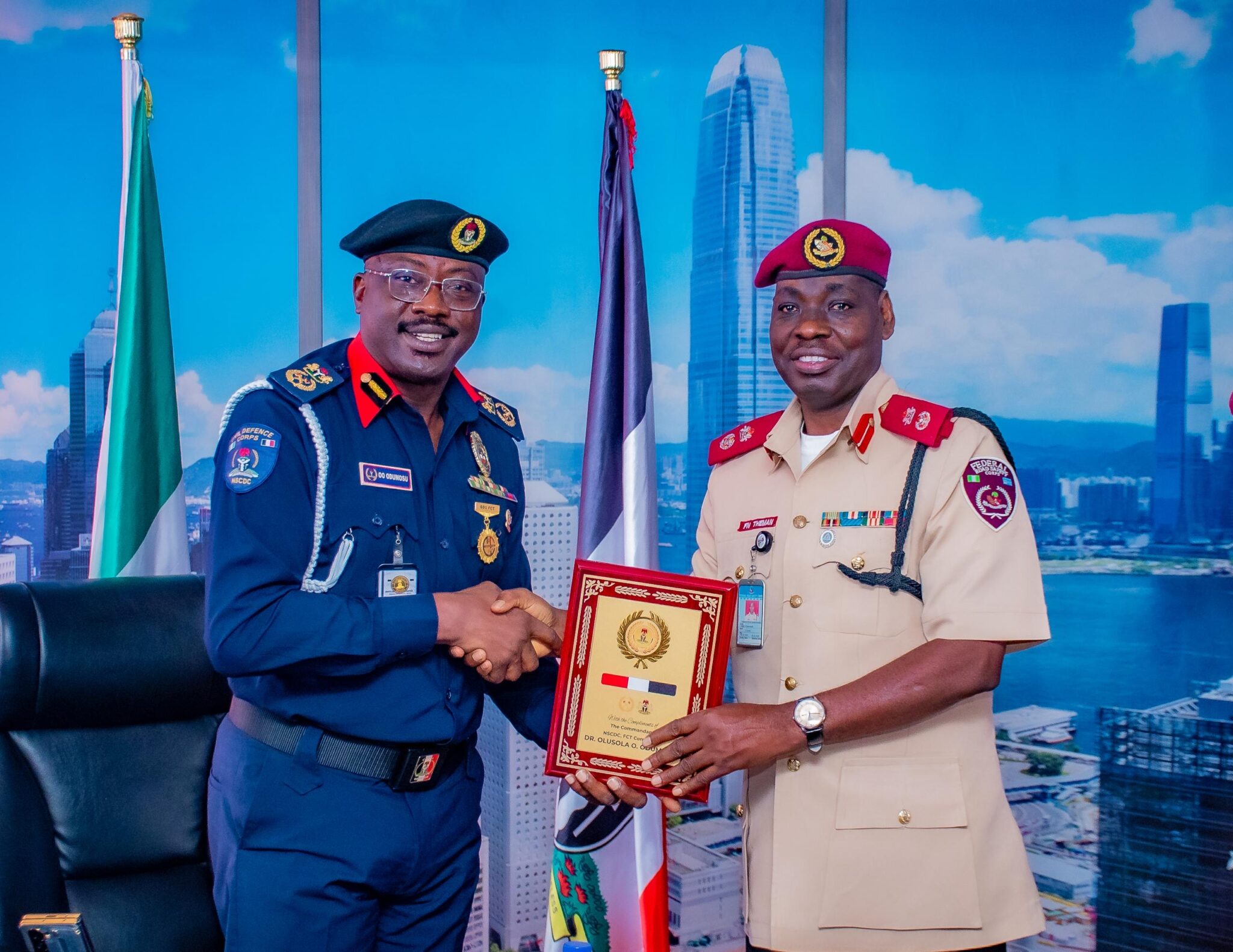 NSCDC commandant pledges continued collaboration with FRSC to boost ...