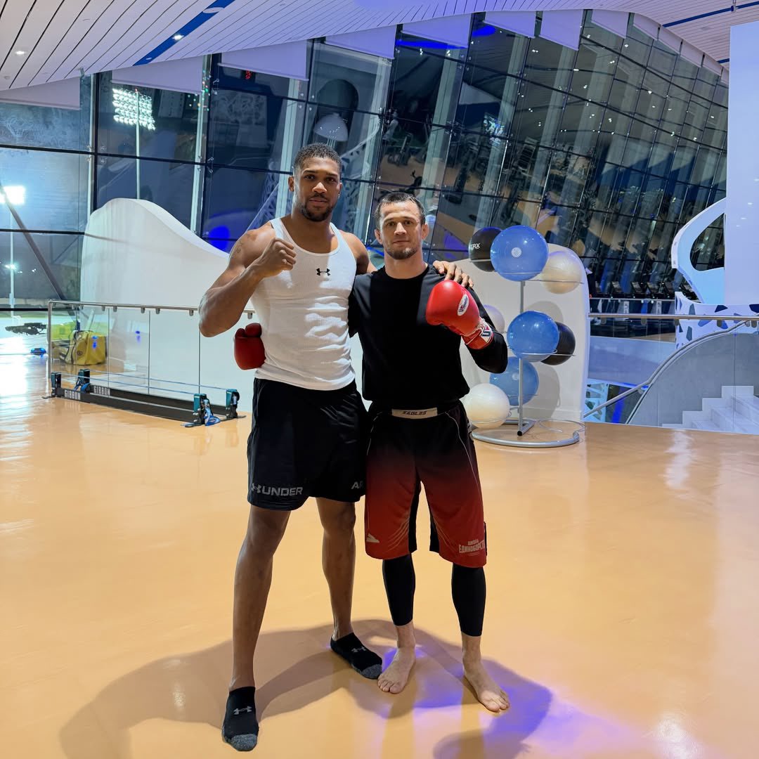 Anthony Joshua returns to gym after fatal car crash – Lagos Television